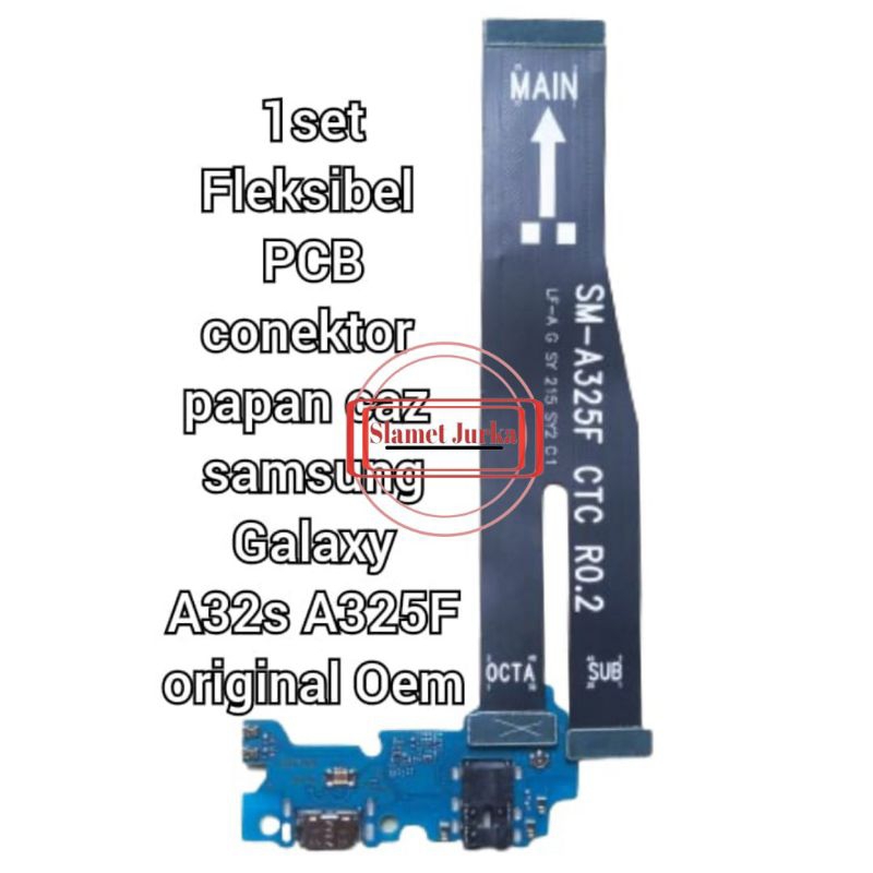 Jual KONEKTOR CAS PAPAN CAS KONEKTOR CAS+BOARD FLEKSIBEL BOARD TEMPAT CAS.SAMSUNG A32S/A325F ...