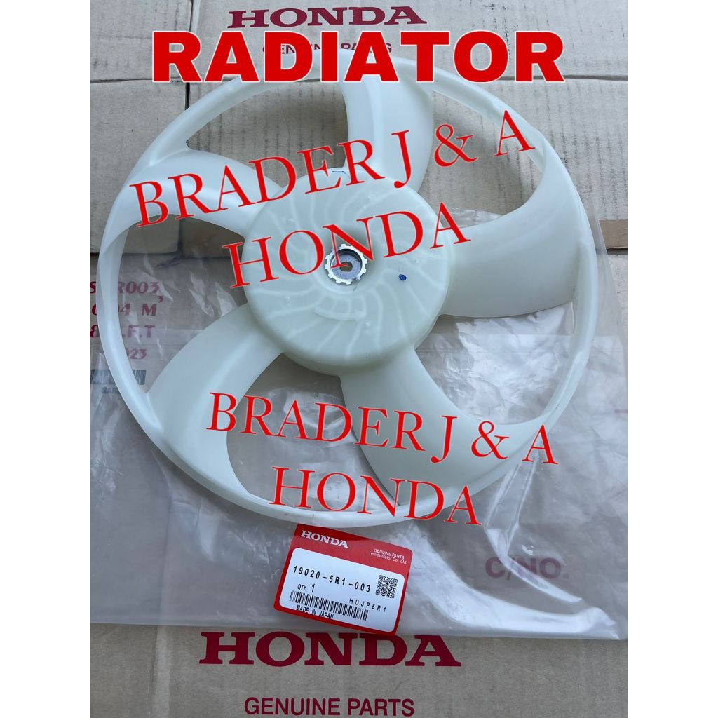 Jual COOLING FAN DEPAN PENUMPANG MOTOR RADIATOR JAZZ GK5 RS WRV HRV RV3 ...