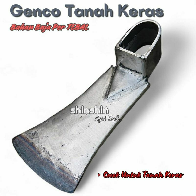 Jual Ganco Tanah Keras Bahan Baja Per/ Cangkul Tebal Super Kuat ...
