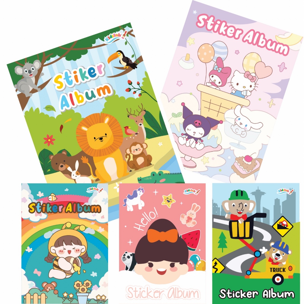 Jual Mainan BUKU STIKER KOLEKSI Buku Stiker Anak TEBAL MURAH / Album ...