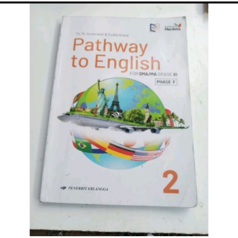 Jual bahasa Inggris 2 Pathway to English untuk SMA kelas 11 kurikulum Merdeka Erlangga | Shopee ...