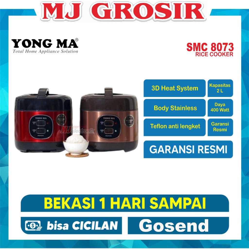 Jual MAGIC COM YONGMA SMC 8073 SMC8073 2L PENANAK NASI SERBAGUNA ...