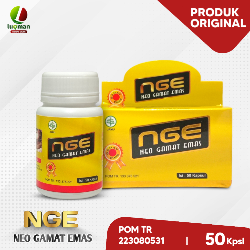 Jual Kapsul NGE Neo Gamat Emas Isi 50 Kapsul Original | Shopee Indonesia