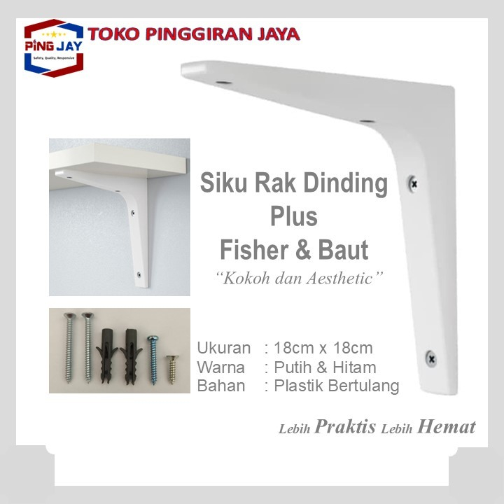 Jual Siku Rak Dinding Siku Rak Siku Dinding Bracket Dinding Penahan ...