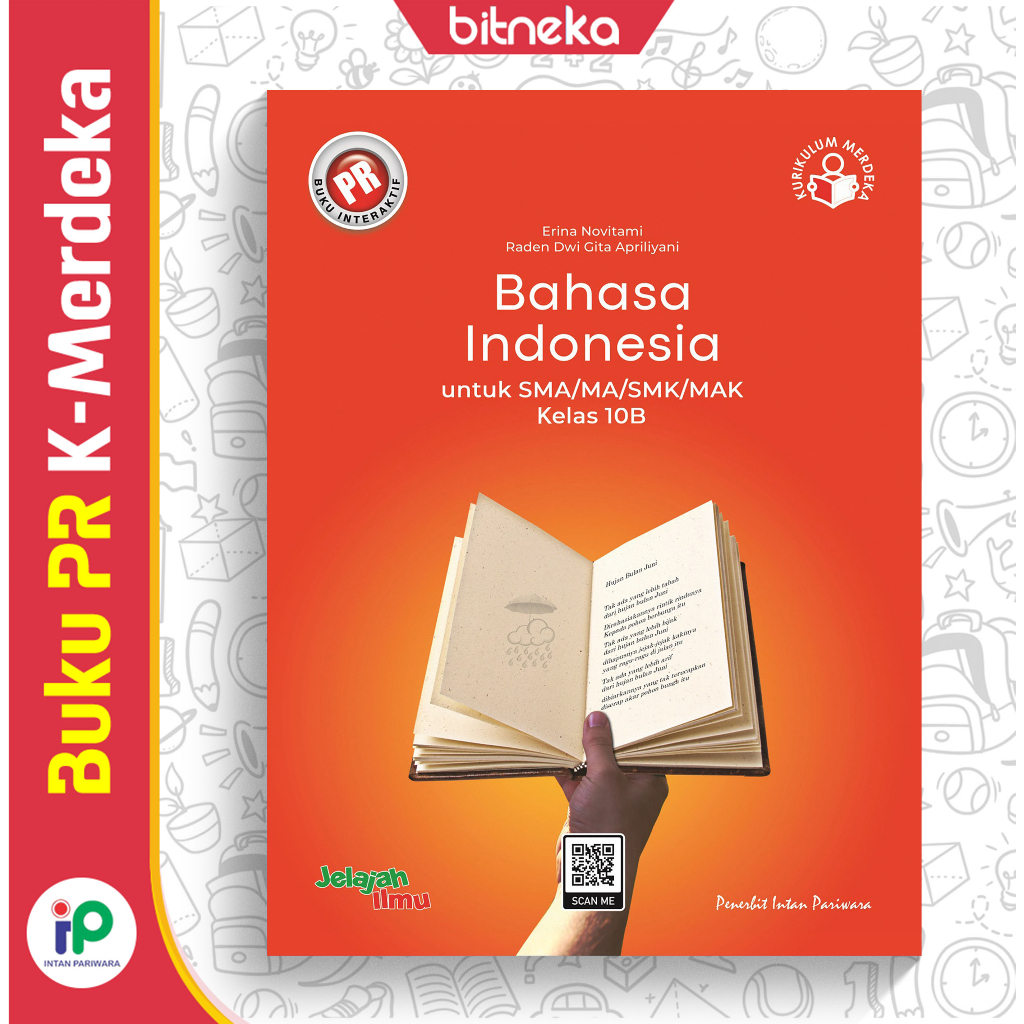 Jual Buku PR Interaktif Bahasa Indonesia 10B SMA/MA Kelas 10 Semester 2 - Kurikulum Merdeka ...
