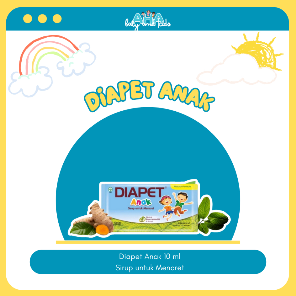Jual Diapet Anak Sirup Untuk Mencret 1 Sachet @10ml | Shopee Indonesia