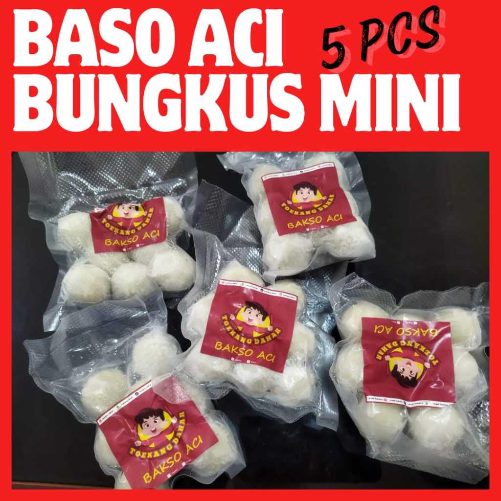 Jual 5 PCS BASO ACI MINI | Mozarella & Ayam suwir, Murah, Banyak ...