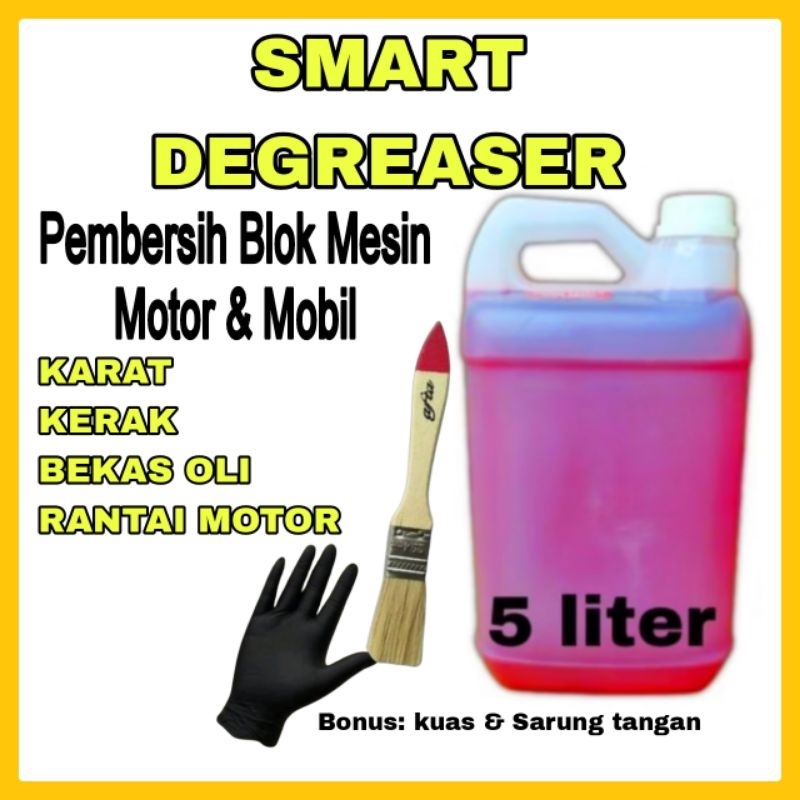 Jual PEMBERSIH KARAT BLOK MESIN MOTOR 5liter/ KERAK MESIN / KARAT MESIN ...