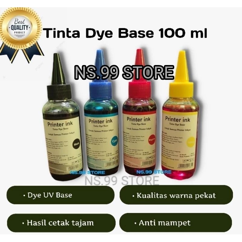 Jual Tinta Printer Ink HP 100 ml Isi Ulang Cartridge HP 803 680 682 GT51 GT52 Printer 2135 2336 ...
