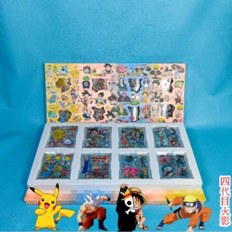 Jual Stiker Nono Anime JUMBO isi 200pcs Dragon Ball / Pokemon / Rainbow ...