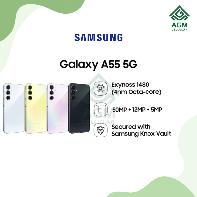 Jual HANDPHONE SAMSUNG GALAXY A55 5G RAM 12GB/256GB | 8GB/256GB ...