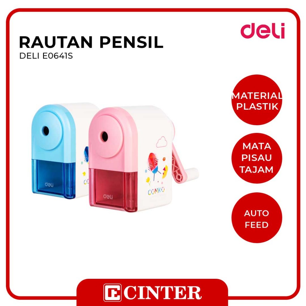 Jual DELI - PERUNCING MEJA / SERUTAN MEJA / RAUTAN / SHARPENER E0641S ...