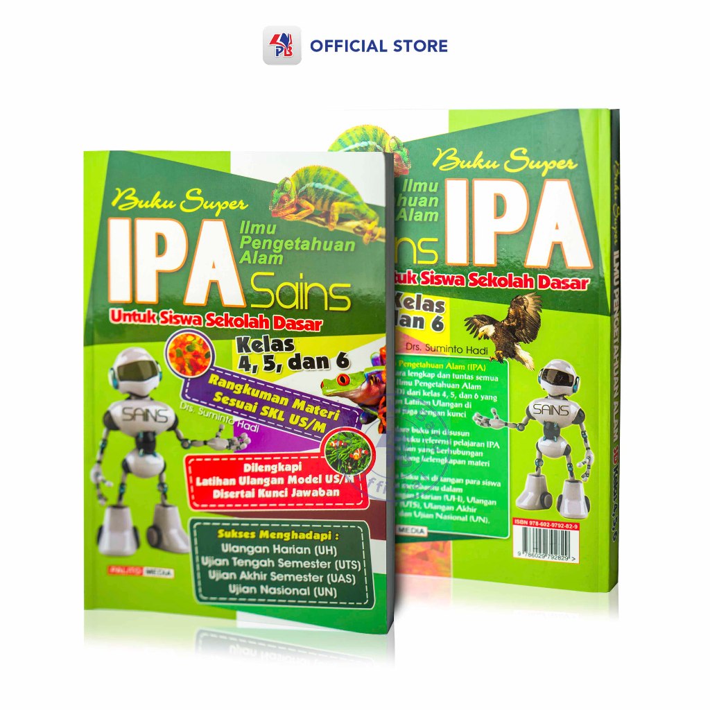 Jual Buku IPA SD / Buku Super IPA Sains Untuk Siswa SD Kelas 4 5 6 ...