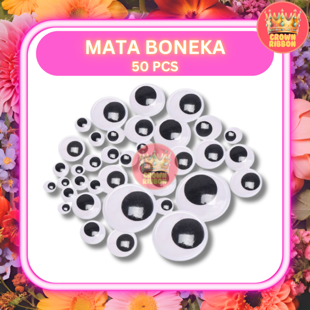 Jual Mata Boneka Goyang / Mata Kocak 50 pcs | Shopee Indonesia