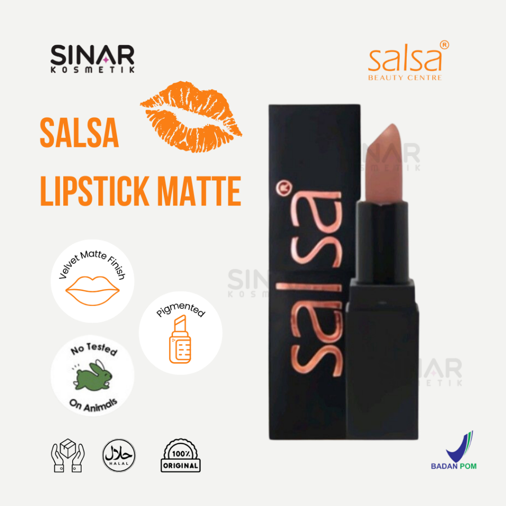 Jual Salsa Lipstick Matte | Shopee Indonesia
