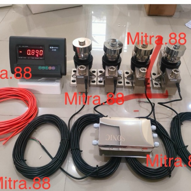 Jual Paket Komplit Load Cells Jembatan Timbang ZEMIC Hm9B plus ...