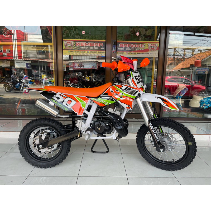 Jual Motor Mini Cross Trail MT6 SSR 50cc SE 2T Velg 12/14 Year 2024 ...