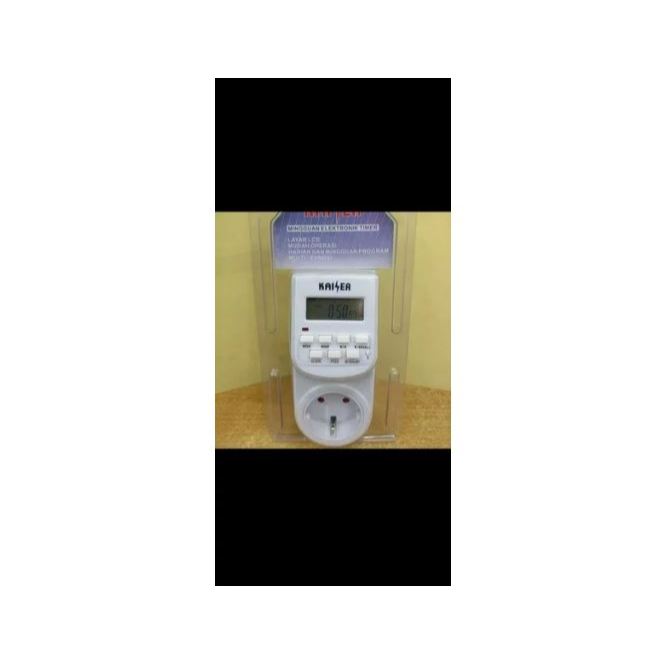 Jual Stop kontak timer listrik kaiser digital | Shopee Indonesia