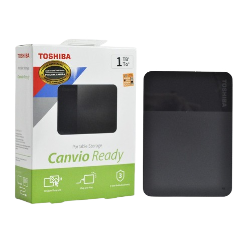 Jual HDD External Toshiba Canvio Ready 1TB Harddisk Eksternal 1 TB USB ...