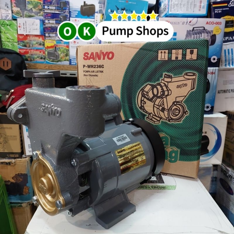 Jual SANYO PWH 236 C POMPA AIR 200 WATT BOOSTER SUMUR DANGKAL | Shopee ...