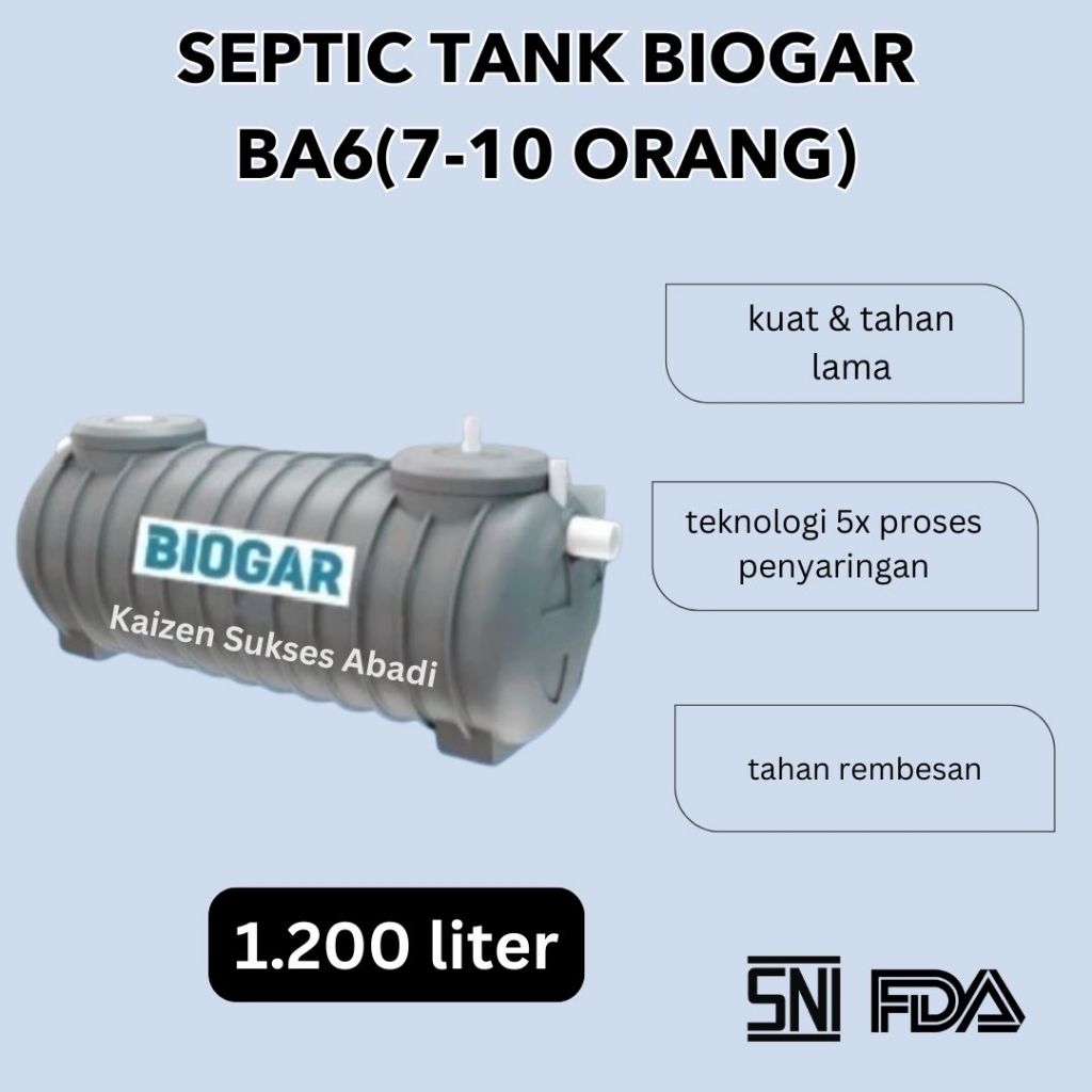 Jual bio septictank sapiteng sepiteng septit tank biogar bioaga 1200 ...