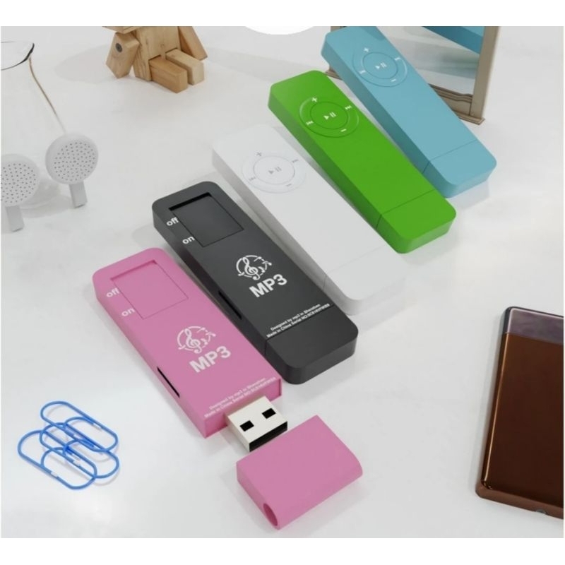 Jual MP3 Player Mini | MP3 Mini With Slot TF Card | MP3 Player ...