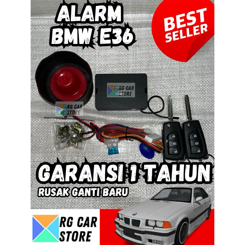 Jual Alarm Mobil Bmw E36 Garansi 1 Tahun Model Kunci Lipat Remote ...