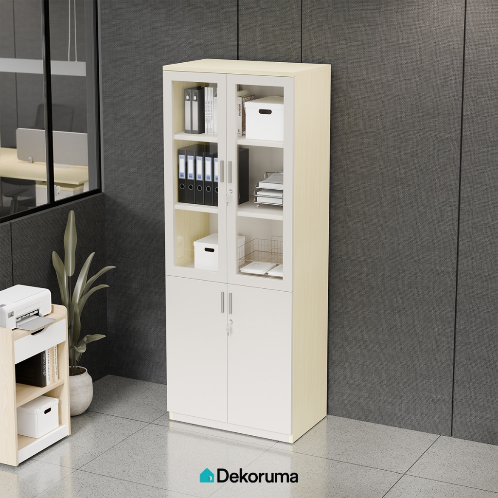 Jual Dekoruma AION Lemari Arsip Tinggi 4 Pintu / Filing Cabinet ...