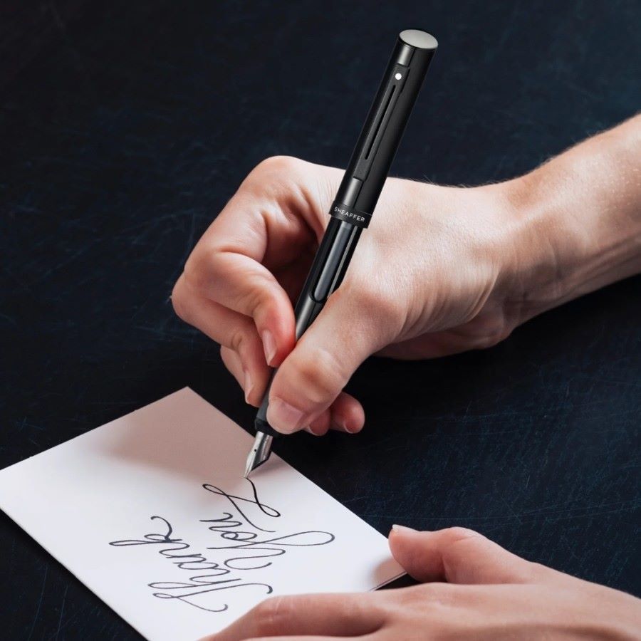 Sheaffer Matte Black Fountain Pen With Multiple Nib Sizes Sheaffer ...