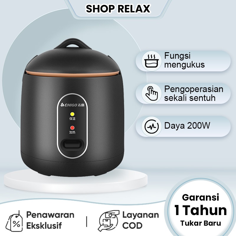 Jual Mejikom Kecil Low Watt 1.2L anti lengket Rice Cooker Mini Magic ...