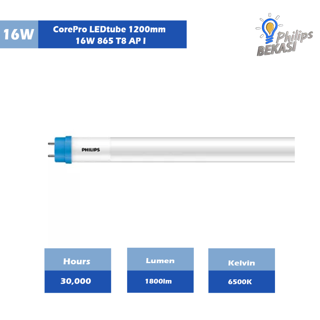 Jual Lampu TL Led CorePro LEDtube 1200mm 16W T8 AP I | Shopee Indonesia
