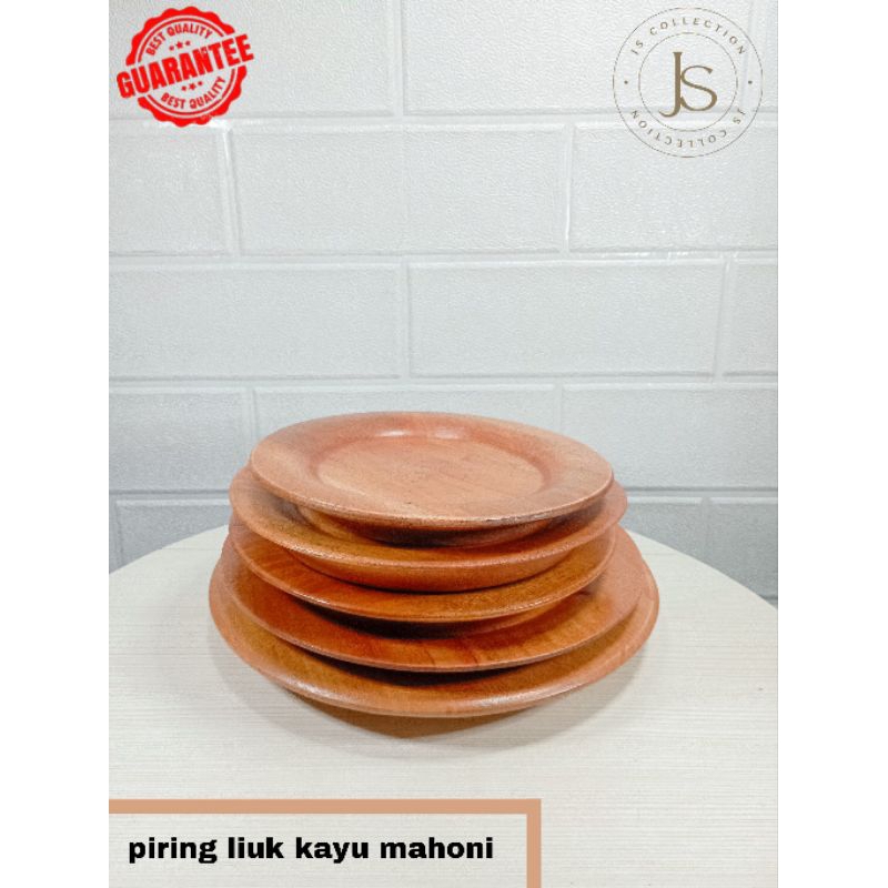 Jual JS Piring plate kayu estetik-kualitas terbaik | Shopee Indonesia