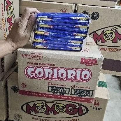 Jual ED 06.25 - CTN 120 PCS (24gr) - GORIORIO BISKUIT SANDWICH KRIM ...