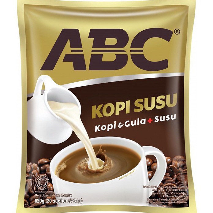 Jual PROMO MENARIK Kopi Susu ABC isi 1 sachet | Shopee Indonesia