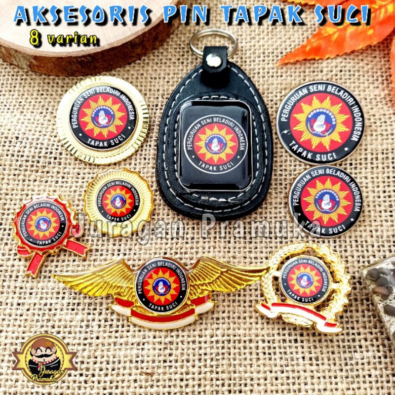 Jual AKSESORIS PIN TAPAK SUCI / PERGURUAN SENI BELA DIRI INDONESIA all ...