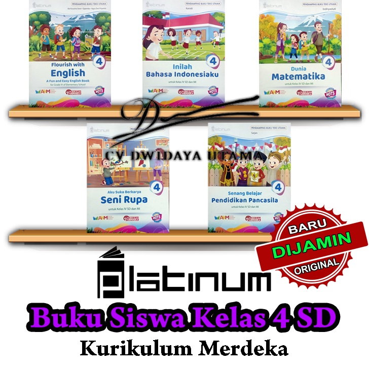 Jual HARGA GROSIR Buku Platinum Tiga Serangkai SD Kelas 4 Kurikulum Merdeka | Shopee Indonesia
