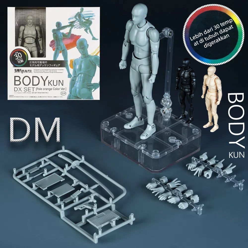 Jual Figuart Body Kun shf versi deluxe/ Chan DX Set Mannequin Action ...