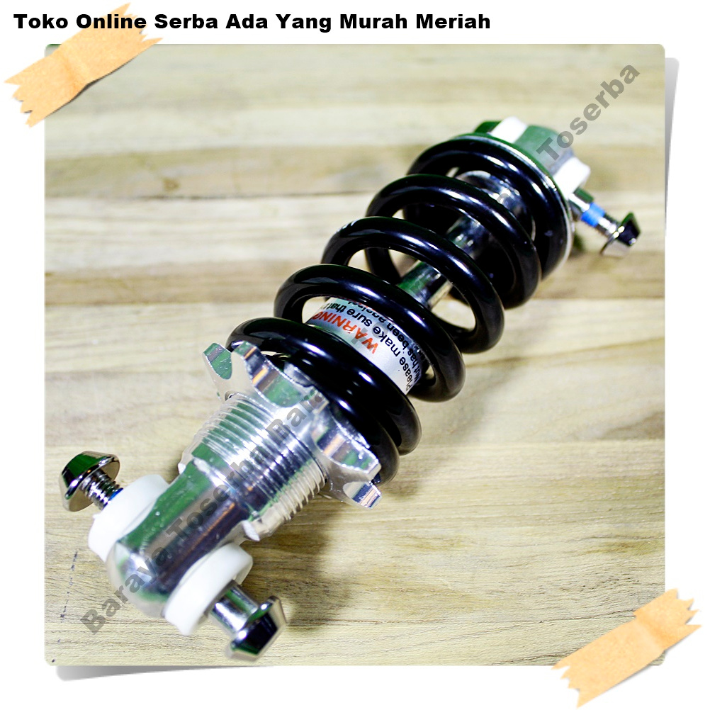 Jual SHOCKBREAKER SEPEDA PER TENGAH 10CM RRT REAR SUSPENSION ALLOY ...
