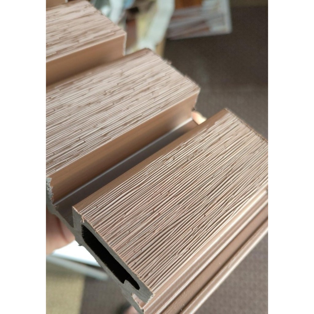 Jual Dinding Wpc Exterior Wall board Outdoor Motif Kayu Wall cladding ...