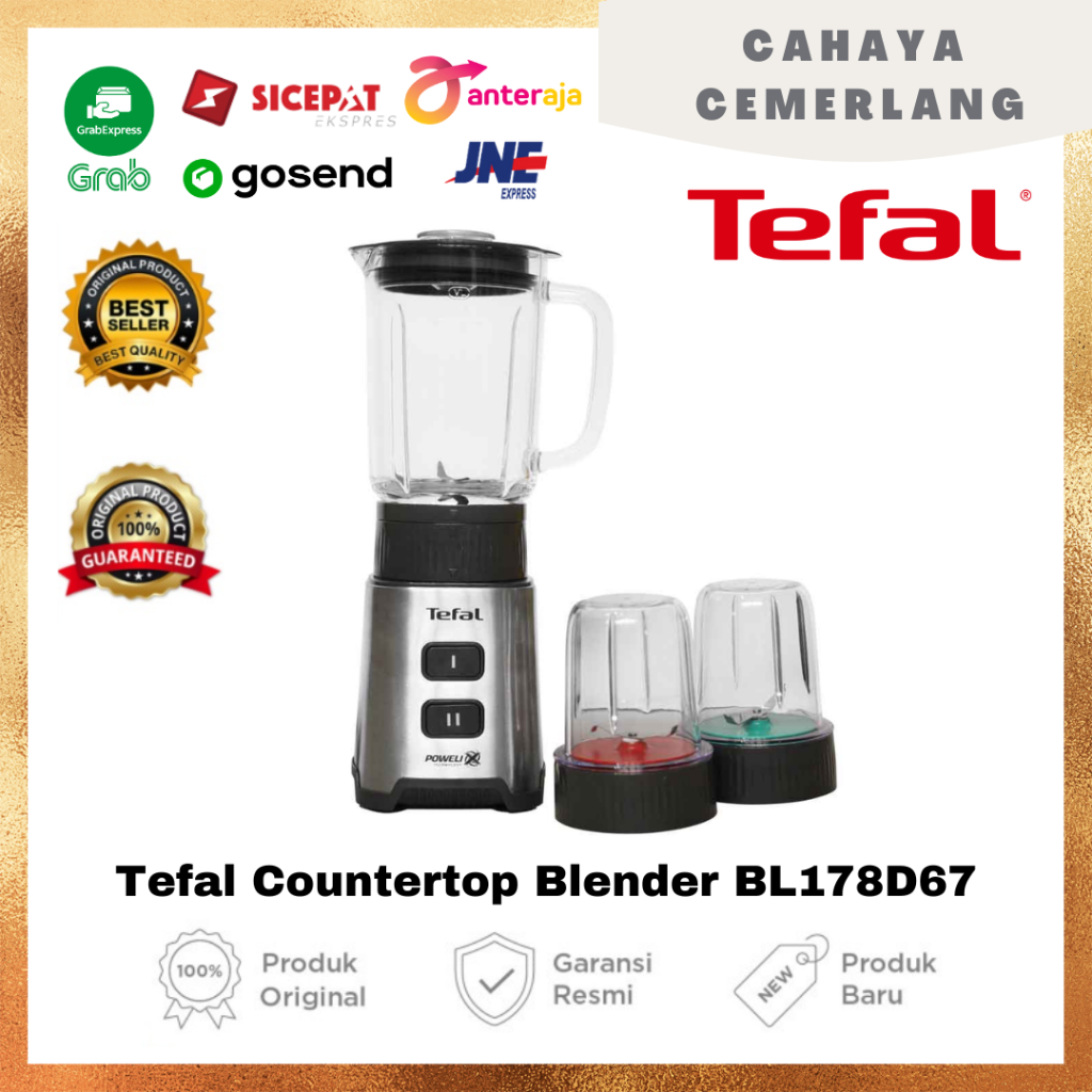 Jual Tefal Countertop Blender BL178D67 | Shopee Indonesia