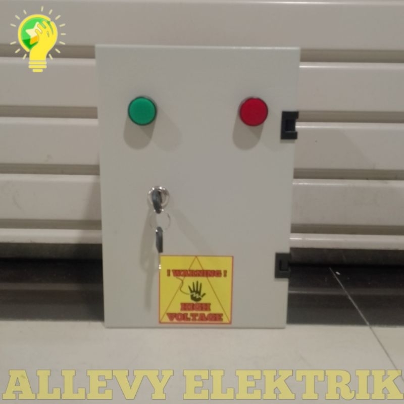 Jual BOX PANEL INDOOR 20X30X15 PLAT 1.2MM + PILOT LAMP MERAH HIJAU ...