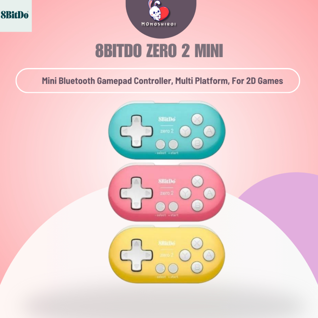 Jual 8bitdo Zero 2 Mini Controller Gamepad Bluetooth Switch Android PC ...