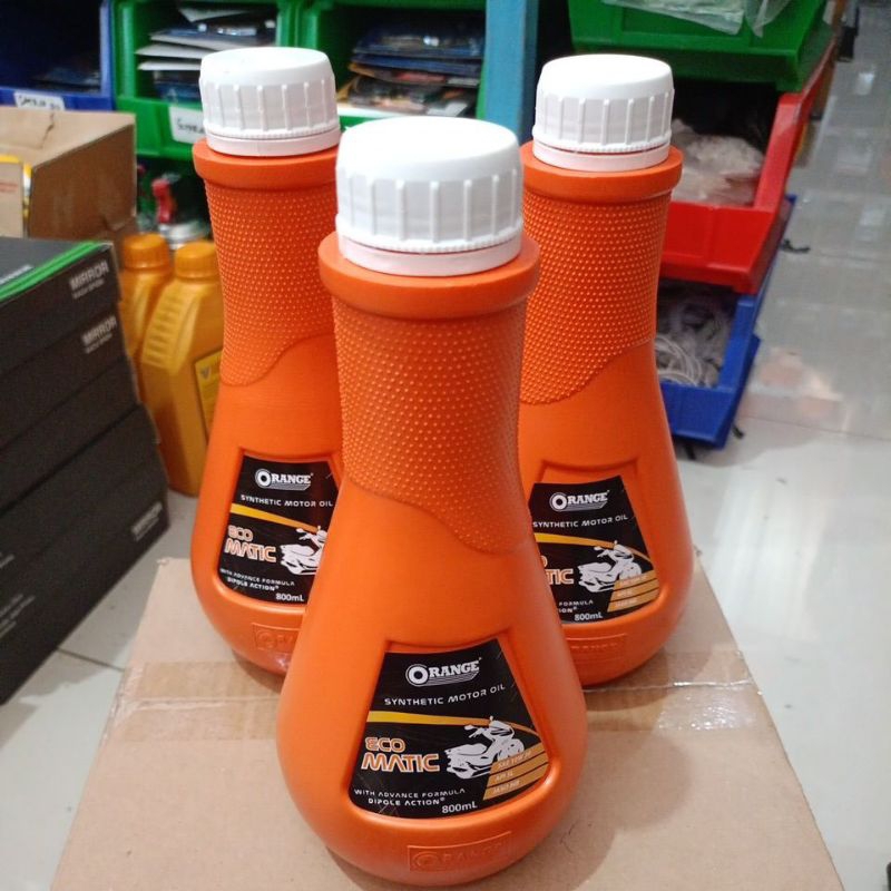 Jual OLI ORANGE ECO MATIC SAE 10W-30 800 ML | Shopee Indonesia