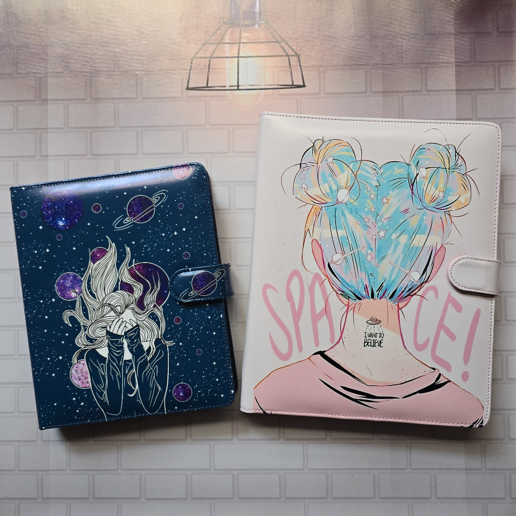 Jual Binder Motif Lady Ukuran A5 20ring Dan B5 26ring Bahan Kulit ...
