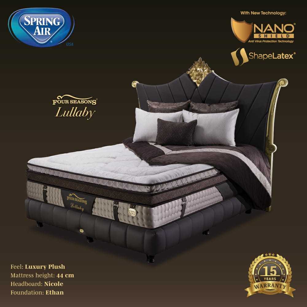 Jual Spring Air Lullaby Urban Living Collection Springbed Full Set ...
