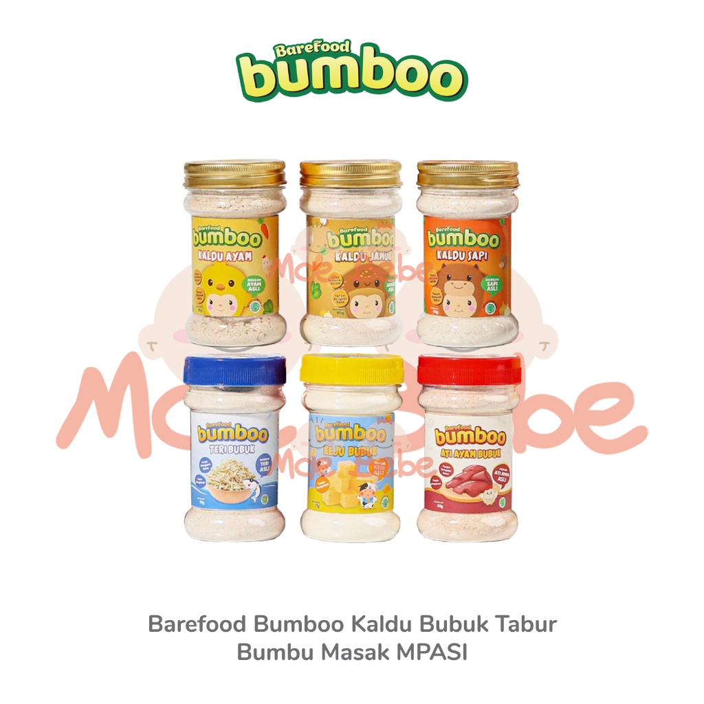 Jual Barefood Bumboo Kaldu Bubuk Tabur Bumbu Masak MPASI Anak Tanpa MSG ...