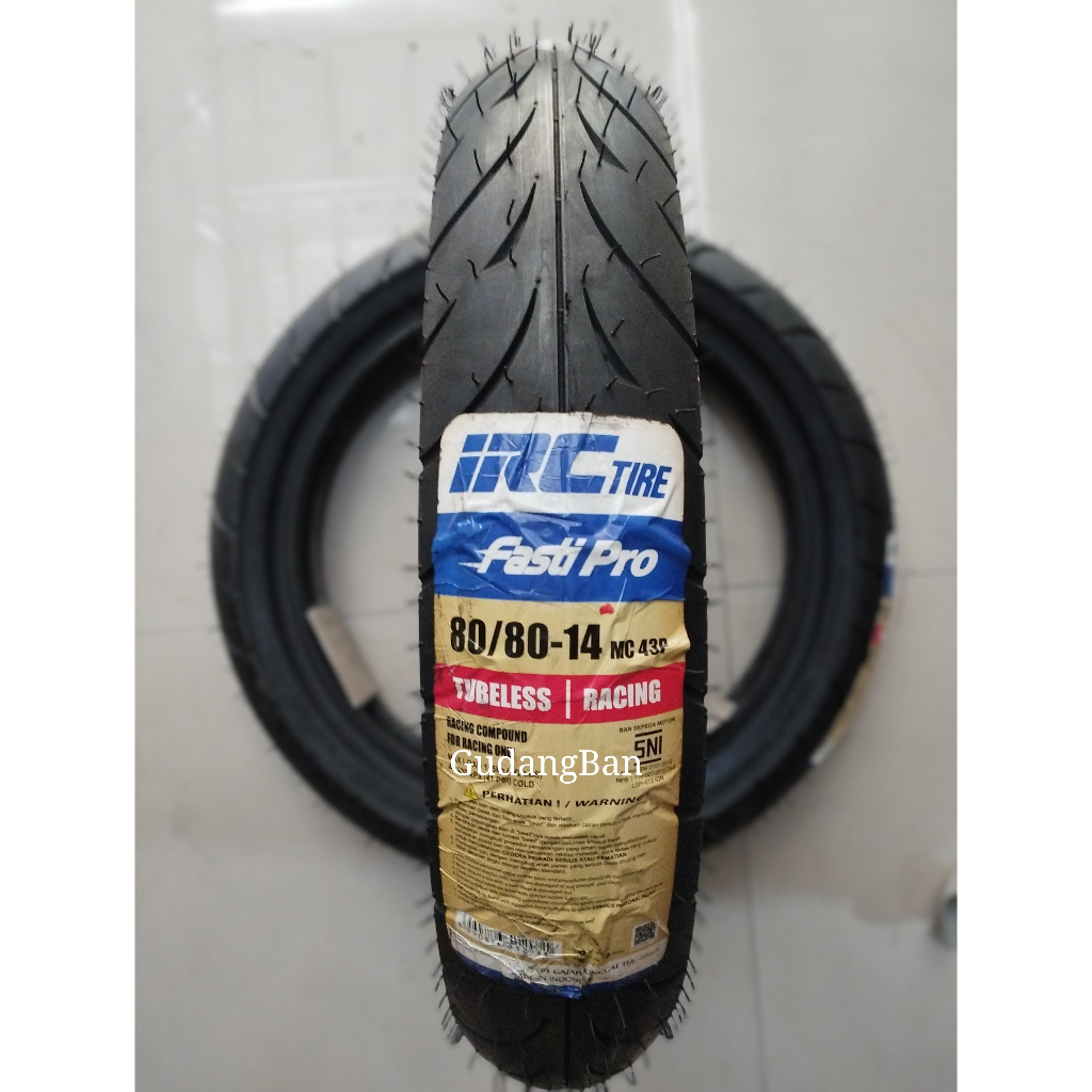 Jual IRC 80 80 -14 Fasti pro soft compound ban motor luar all matic ...