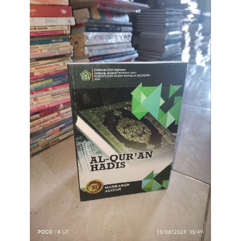 Jual buku Alquran Hadis satu untuk kelas 11 Madrasah Aliyah | Shopee Indonesia