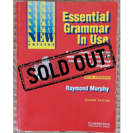 Jual Essential Grammar in Use by Raymond Murphy, 2002, (English/buku ...