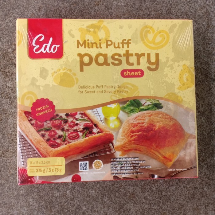 Jual Edo Mini Puff Pastry 375 gram | Shopee Indonesia